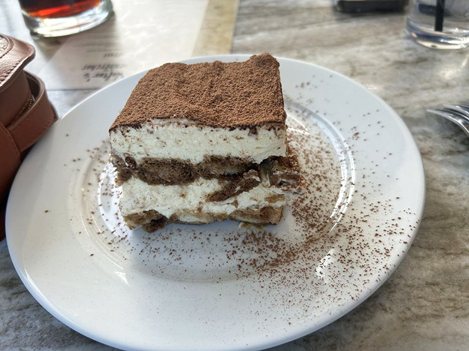 Tiramisu that's had a German exchange semester. This dessert is where "Mama mia!" meets "Mein Gott!" in the sweetest way possible.