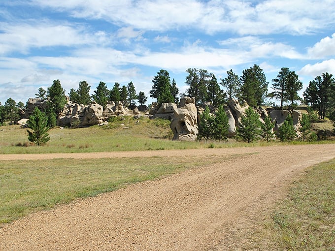 Big sky country meets Flintstones' backyard. Yabba dabba doo, indeed!