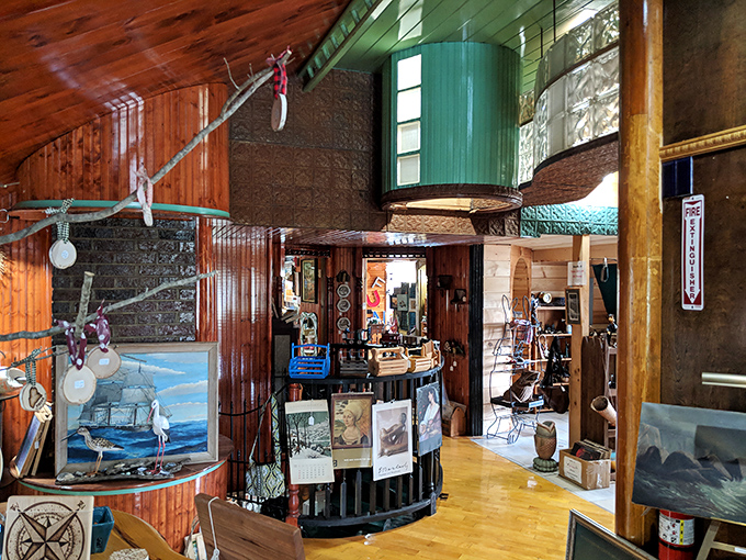 It's a small world after all in this miniature metropolis of memorabilia. Watch your step, or you might end up in another decade!