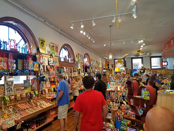 Sweet dreams are made of this! This counter is where childhood fantasies and adult cravings collide in sugary harmony.