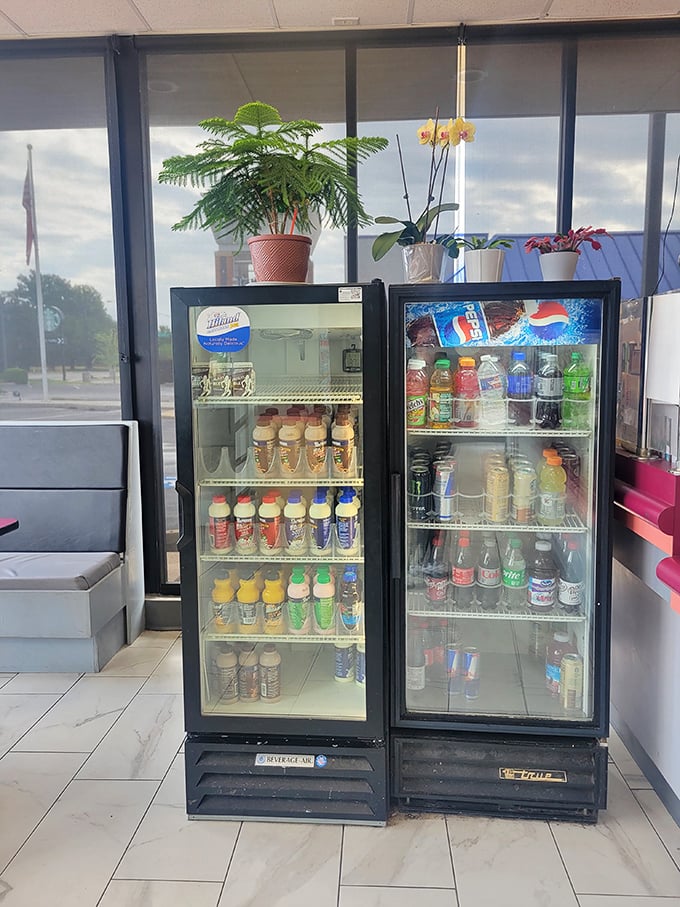 Thirst-quenching companions for your sugar quest. Because even donut royalty needs to stay hydrated on the throne.