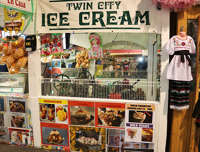 Scoop alert! This ice cream stand is serving up happiness by the cone, with flavors that'll make your taste buds dance.