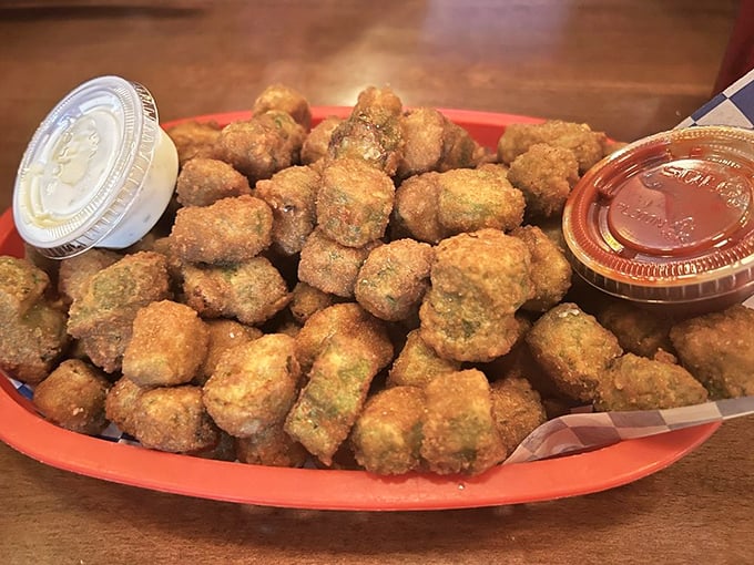 Fried okra that'll make you say "Oh yeah!" These little green gems are the unsung heroes of the side dish world.
