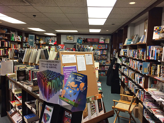 Book lovers' paradise found! This cozy nook is where bibliophiles come to browse, bond, and occasionally bump into shelves.