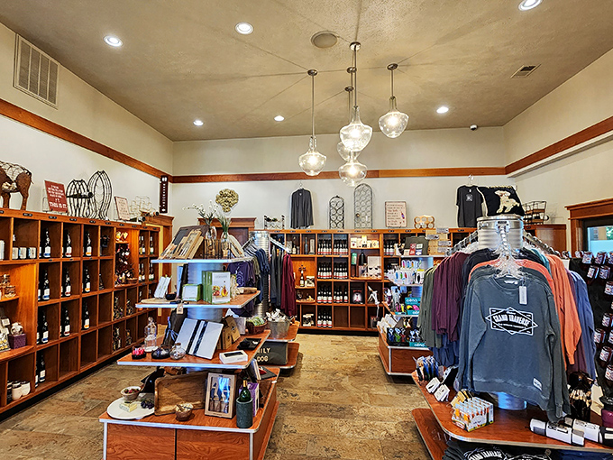 Retail therapy, wine country style: From bottles to branded swag, it's a treasure trove for oenophiles and souvenir hunters alike.