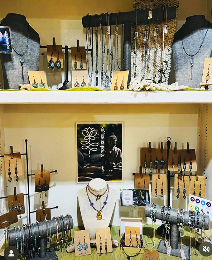 Jewelry that whispers "I've got a story to tell." Each piece is like a mini time capsule, waiting for its next chapter.