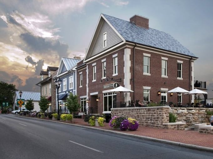 Main Street magic hour. As the sun sets, Dublin's historic district glows with warmth and possibility. It's like a Hallmark movie come to life!