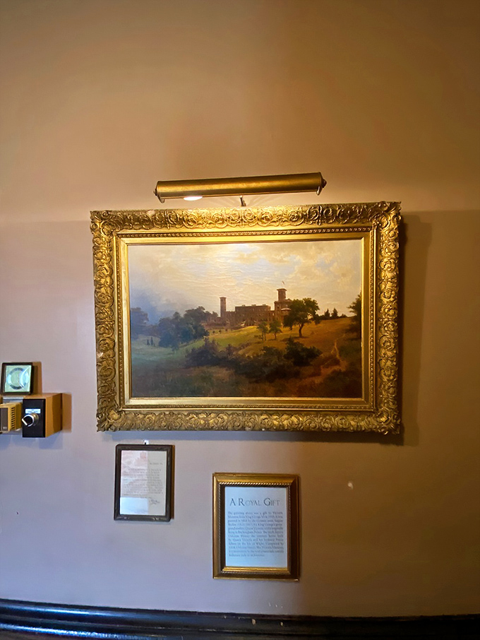 A window to the past or just a really old painting? Either way, it's framed better than most of our life choices.