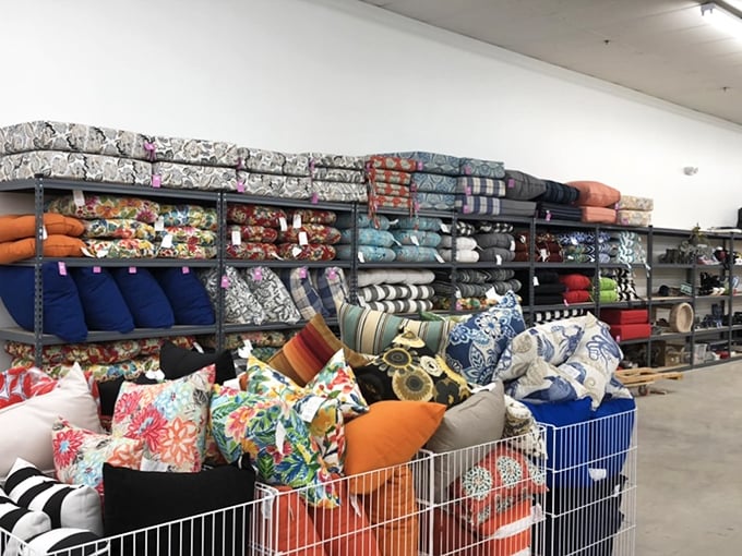 Pillow talk takes on a whole new meaning here. With this selection, you could redecorate your living room faster than you can say "throw pillow fight!"