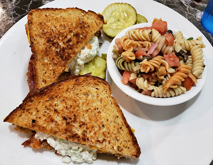 The sandwich that'll make you forget all about your sad desk lunches. It's like a hug between two slices of perfectly toasted bread.