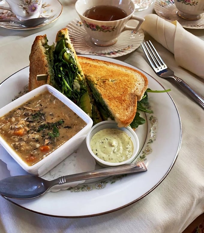 The sandwich that puts the 'fun' in functional! Paired with a hearty soup, it's comfort food that hugs you from the inside out.