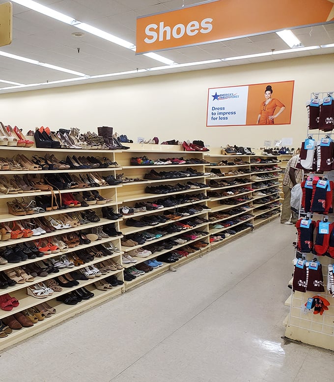 If Cinderella shopped at thrift stores, she'd lose her mind here. These shoes are ready to carry you to your own happily ever after.