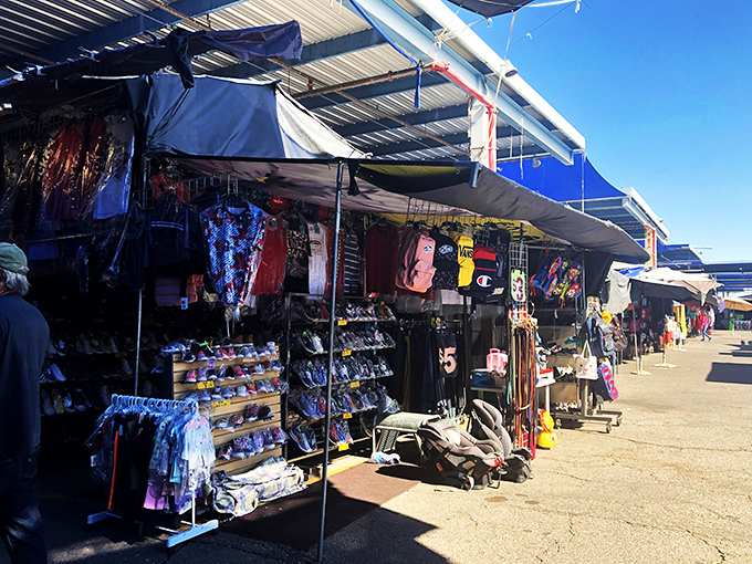 Stall-hopping heaven! Each booth is like a mini department store, minus the pushy perfume salespeople.