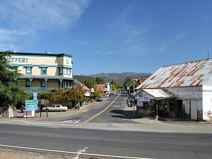 Where every stroll is a step back in time. Coulterville's streets are lined with more history than you can shake a gold pan at.