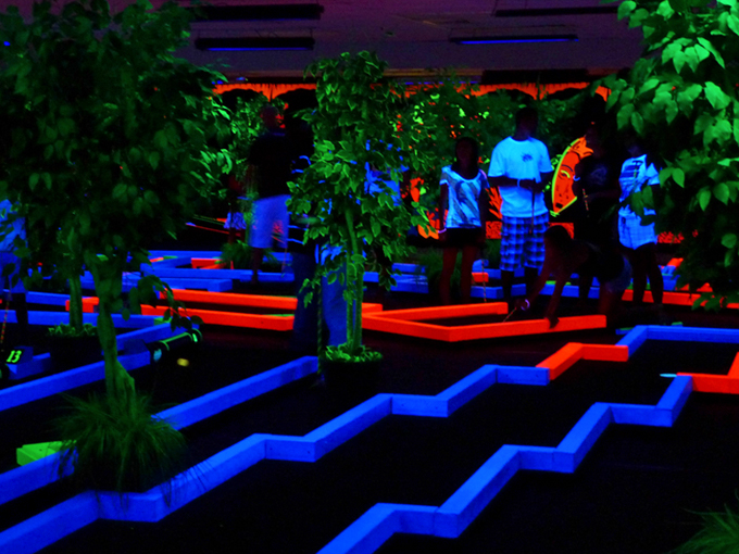 Visitors become part of the neon landscape. It's like being extras in a Daft Punk music video &ndash; helmets optional, fun mandatory!