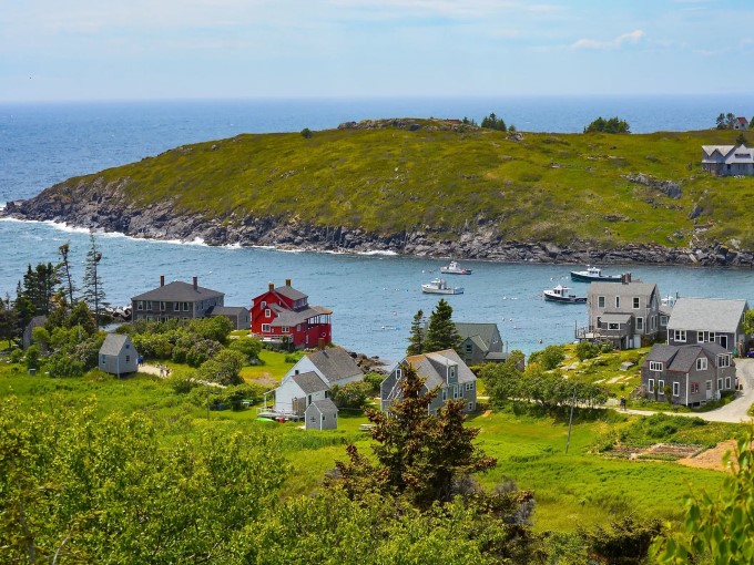 With its quaint homes and iconic cliffs, Monhegan Island could be the backdrop of your next adventure novel.