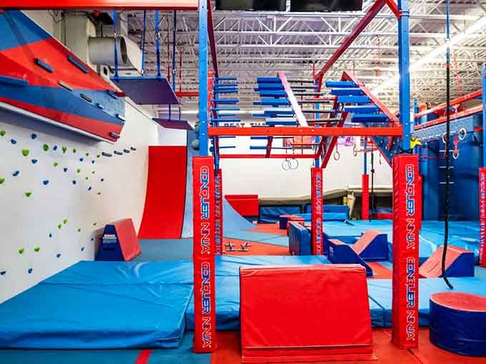 Obstacles, challenges, and glory await at Conquer Ninja Gym. It's where everyday Joes become Joes of all trades!