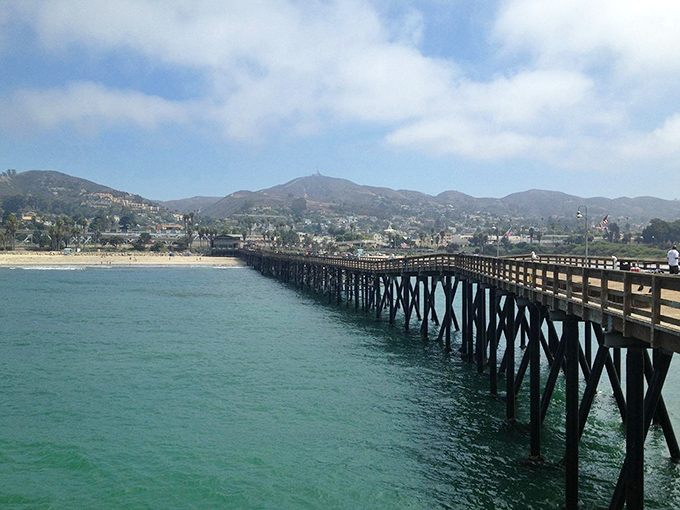 What a beautiful day for a walk on the historic Ventura Pier! Enjoy the ocean views and the sunny California coast.