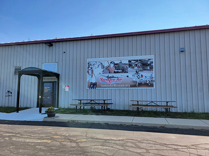 Welcome to plane paradise! The Yankee Air Museum: Where history takes flight and your inner child gets wings.