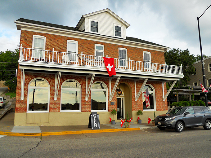 Hotel de Ville: Not just a pretty facade, this Swiss-inspired beauty is Alma's own little slice of Europe. No passport required!