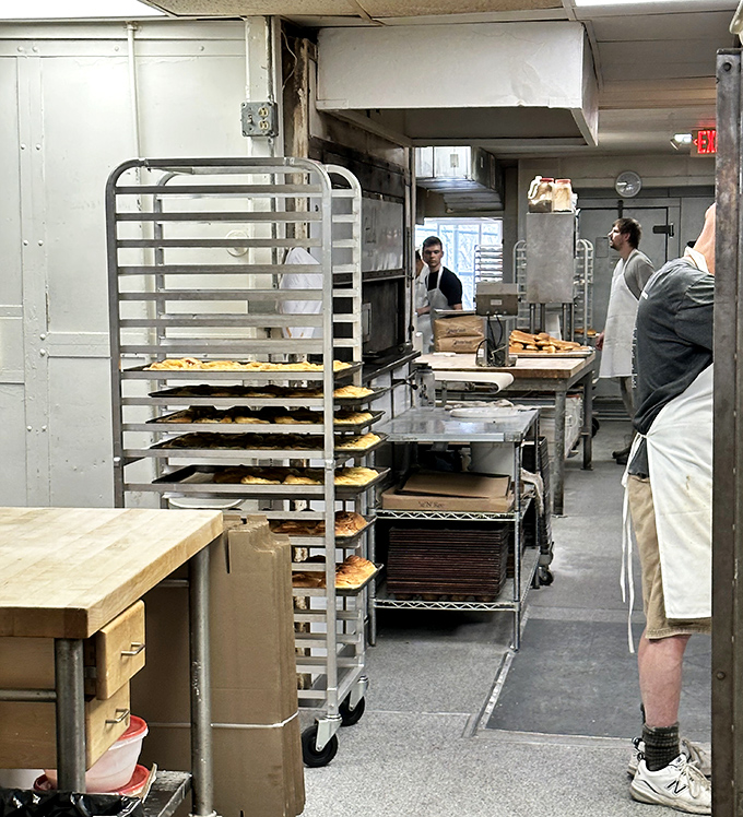 Where the magic happens: Fosdal's kitchen, turning flour and sugar into edible works of art since forever.