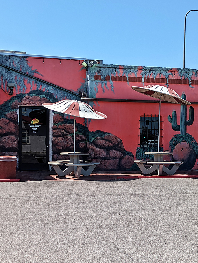 Soak up the sun and salsa! Elmer's outdoor seating is the perfect spot to enjoy your tacos al fresco.