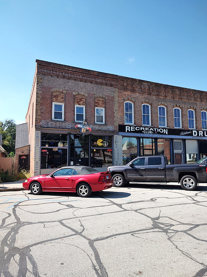 Gaming central on Main Street, USA. Arcadia isn't just an arcade; it's a portal to your childhood, conveniently located next to the local drugstore.