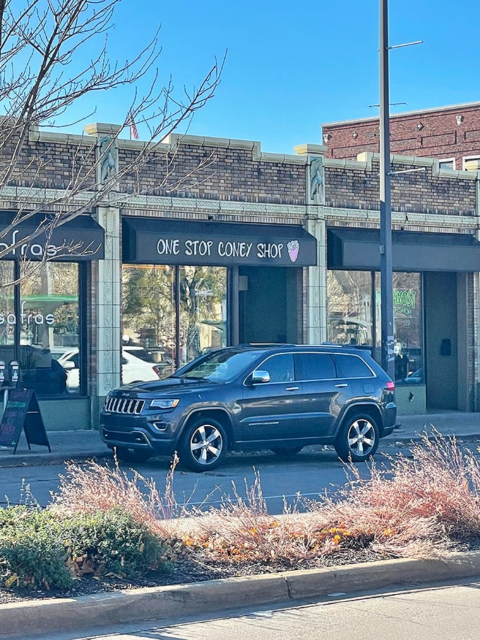 Coney Island of the mind! One Stop Coney Shop stands proud, ready to turn mundane meals into memorable adventures.