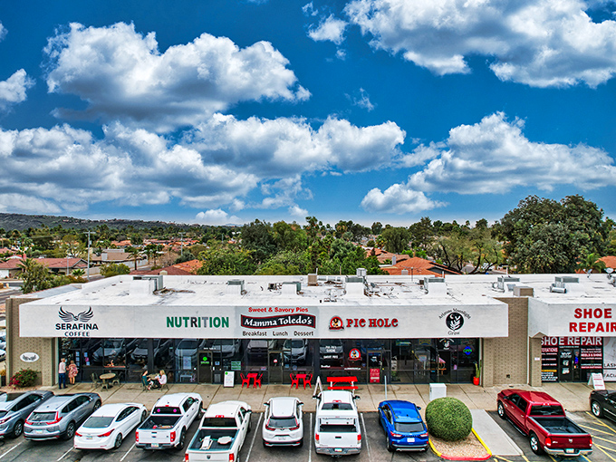Pie hole or pearly gates? This storefront is the entrance to a world where butter and sugar reign supreme.