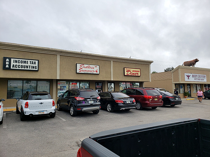 Your oasis of deliciousness awaits! This unassuming storefront houses a world of flavor just waiting to be discovered.