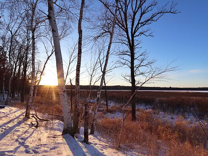 Nature's grand finale: A Minnesota sunset that puts Hollywood special effects to shame. No Instagram filter needed for this showstopper.