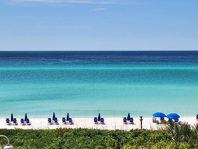 Mother Nature showing off again! This view is so breathtaking, you might forget to eat. (But don't worry, we won't let that happen!)