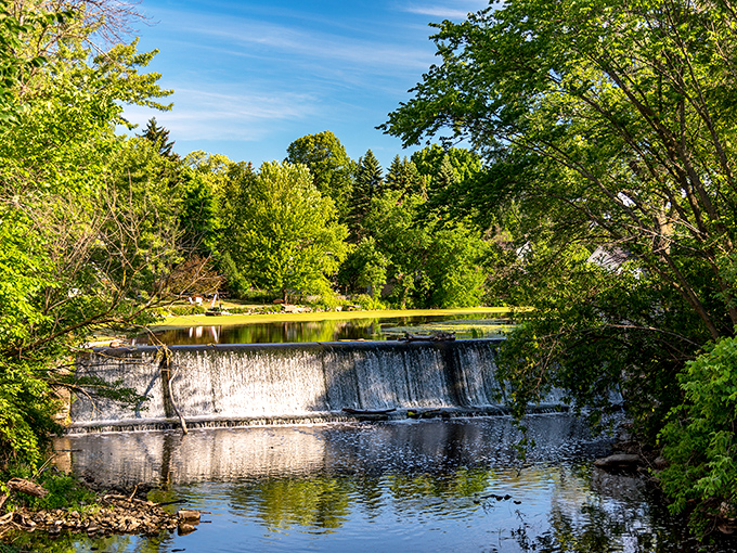 A view that pairs perfectly with any vintage. Cedar Creek's charming exterior is like a postcard come to life, with wine!