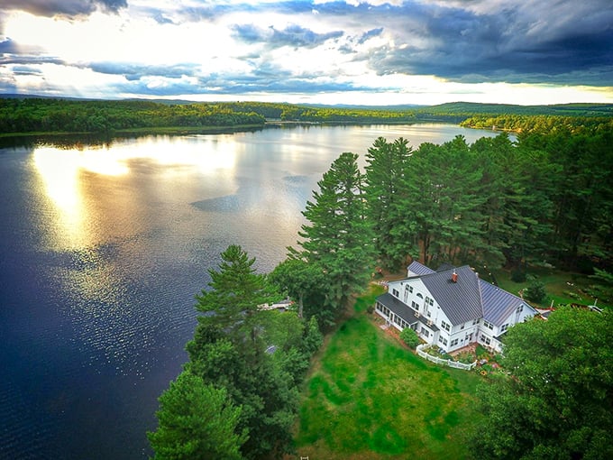 Bird's eye bliss! If eagles could book vacations, they'd fight over this spot. Talk about a room with a view!
