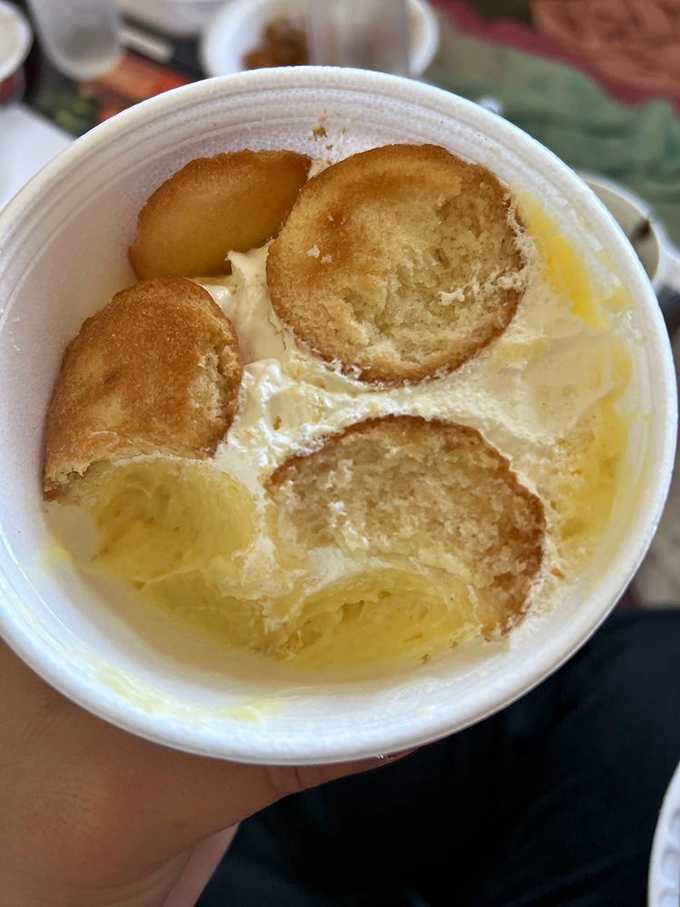 "Banana pudding that'll make you go bananas! It's not just dessert, it's a creamy, dreamy time machine to your happiest childhood memories."