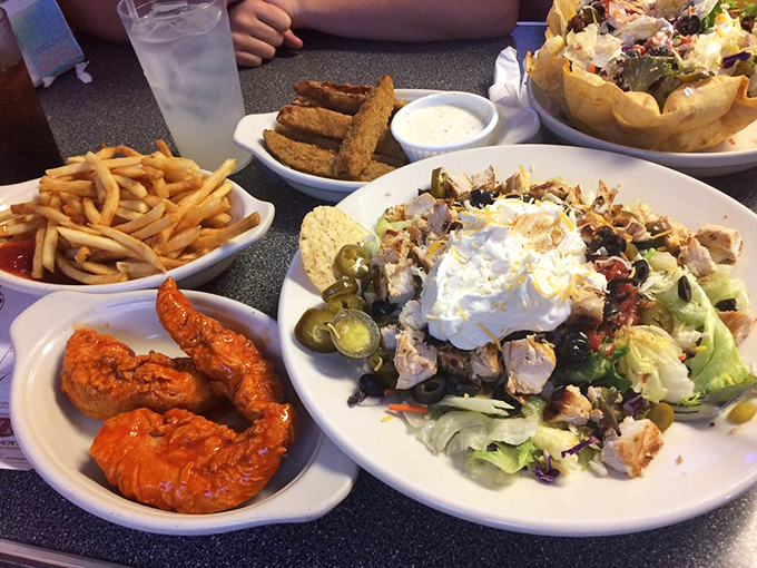 Portions so generous, they could feed a small army... or one very hungry traveler. Hope you brought your stretchy pants!