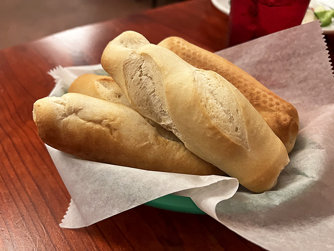 Bread so fresh, it could make a Frenchman weep. These rolls are the unsung heroes of any great steakhouse meal.