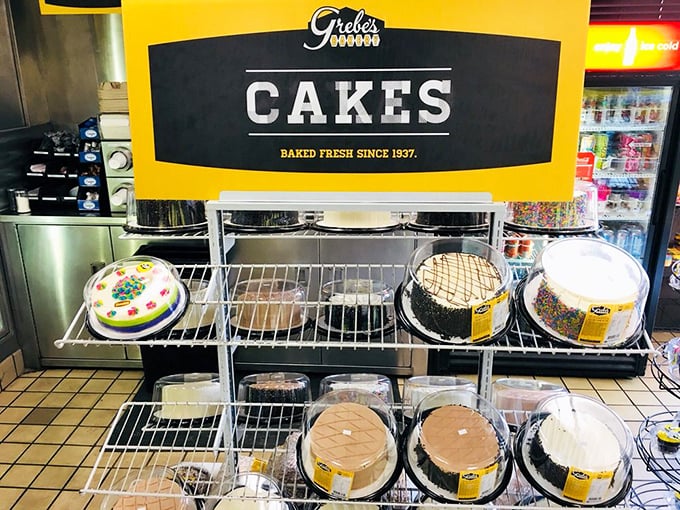 Cake or it didn't happen! Grebe's cake selection is ready to celebrate everything from birthdays to "I survived Monday" moments.