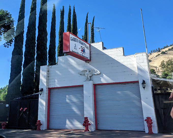 Standing tall amidst the California pines, Clarke's Collectibles isn't just a building &ndash; it's a beacon for the young at heart, calling you home to play.