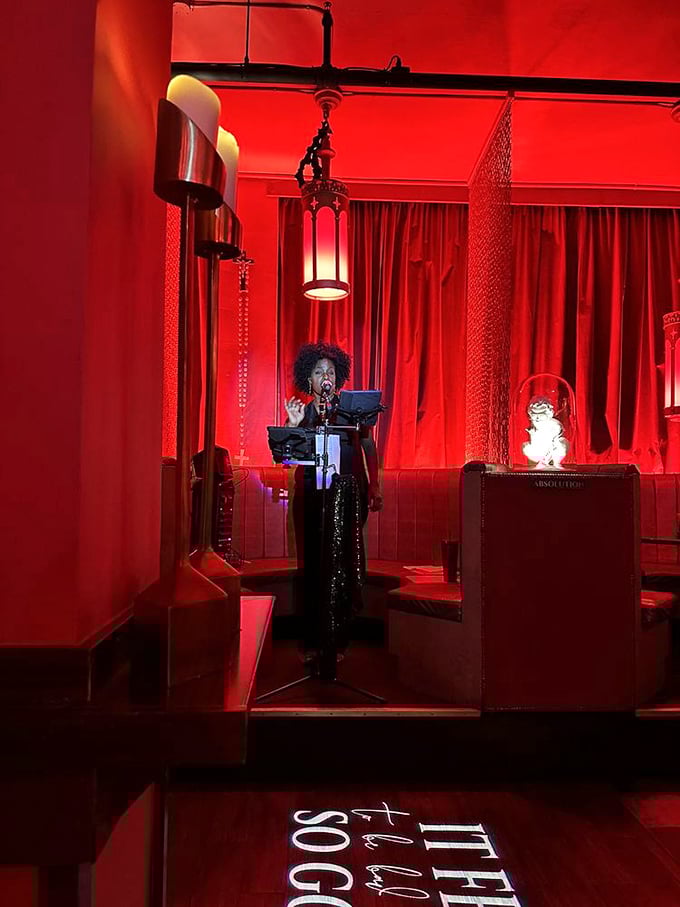 The Saint isn't just a feast for your taste buds; it's a treat for your ears too. Live music that'll make you think you've died and gone to jazz heaven.