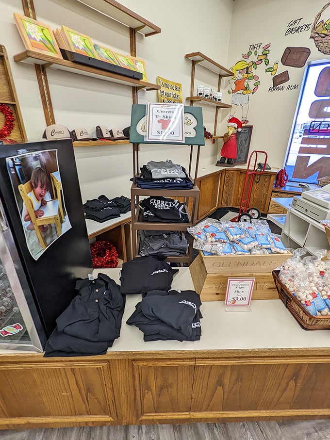 Merch madness! Because nothing says "I conquered the candy factory" like a t-shirt to commemorate your sugar-fueled adventure.