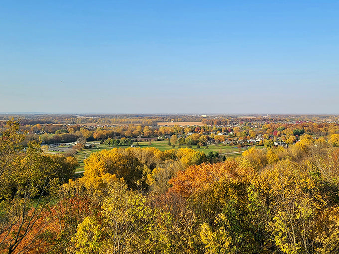 Jaw-dropping views that'll make you feel on top of the world. It's Wisconsin's answer to the Grand Canyon, minus the scorching heat.