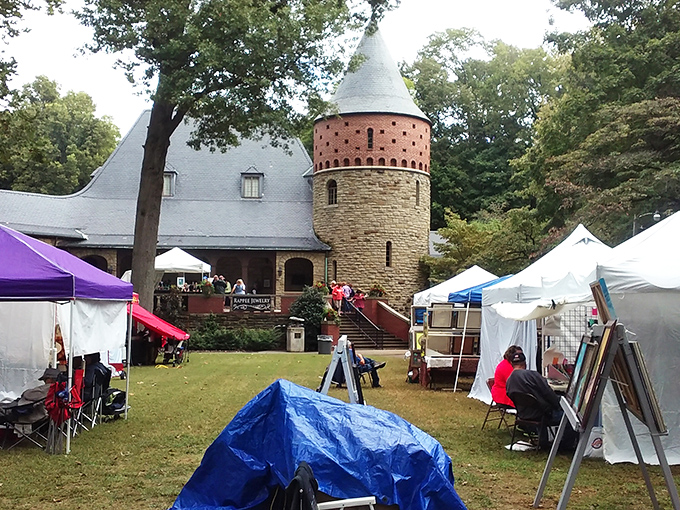 It's a bird! It's a plane! No, it's the Audubon Arts and Crafts Fair, where creativity takes flight in the most colorful way.