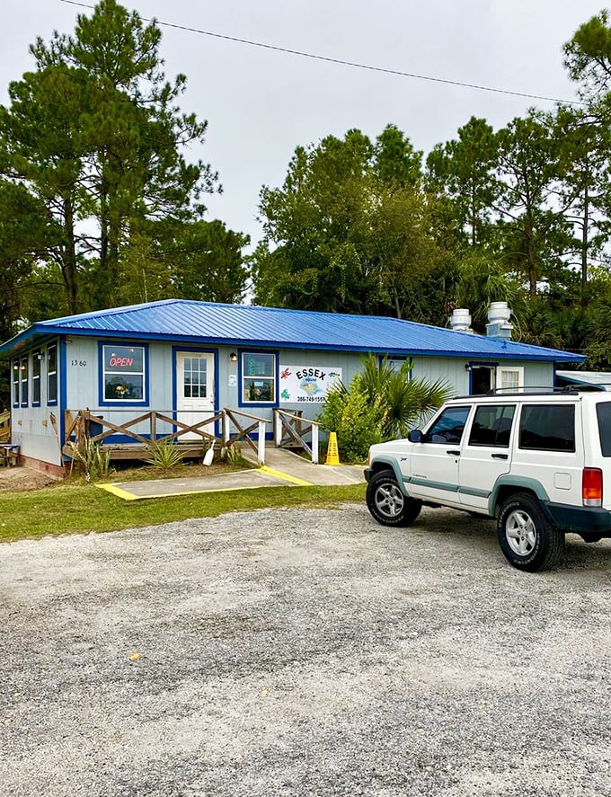 Your chariot to seafood nirvana awaits! Park your land yacht and prepare for a taste bud voyage at Essex Seafood House.