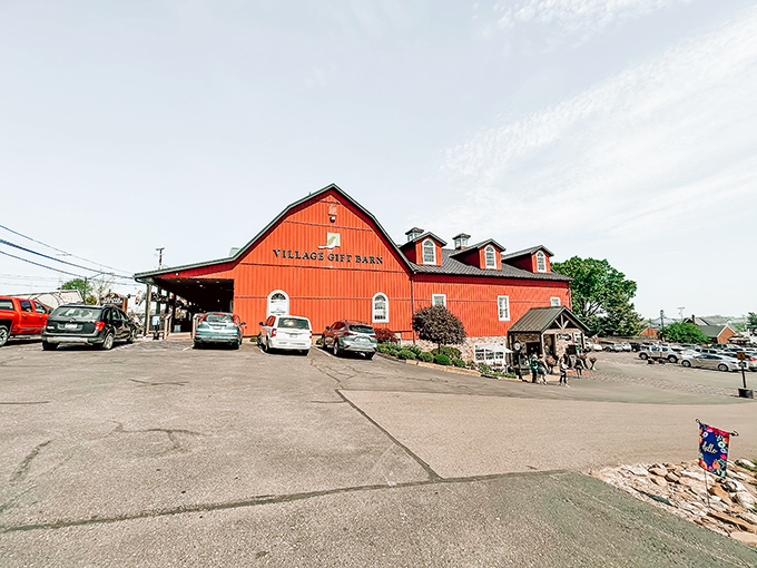 Park and prepare for adventure! This lot isn't just for cars; it's the launch pad for your journey into a world of irresistible knick-knacks and must-haves.