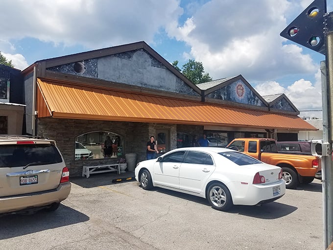 Park your inhibitions at the door. Even the exterior invites you to leave the mundane world behind and step into a realm of wonder.