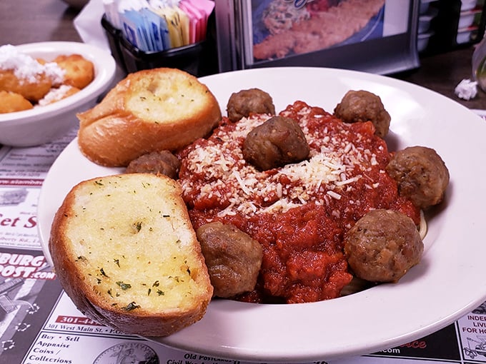 Spaghetti and meatballs: The comfort food equivalent of a warm hug from your Italian grandmother &ndash; even if you're not Italian.