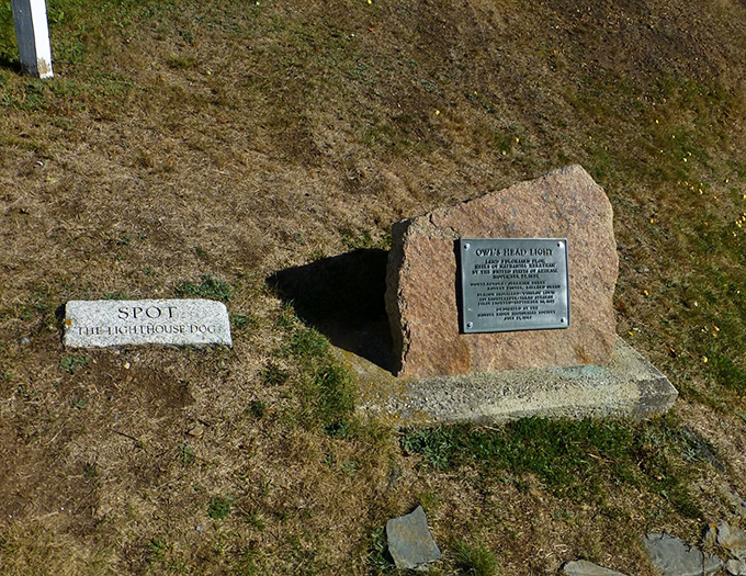 If stones could speak: This plaque tells tales of maritime history, but we're still waiting for the movie adaptation.