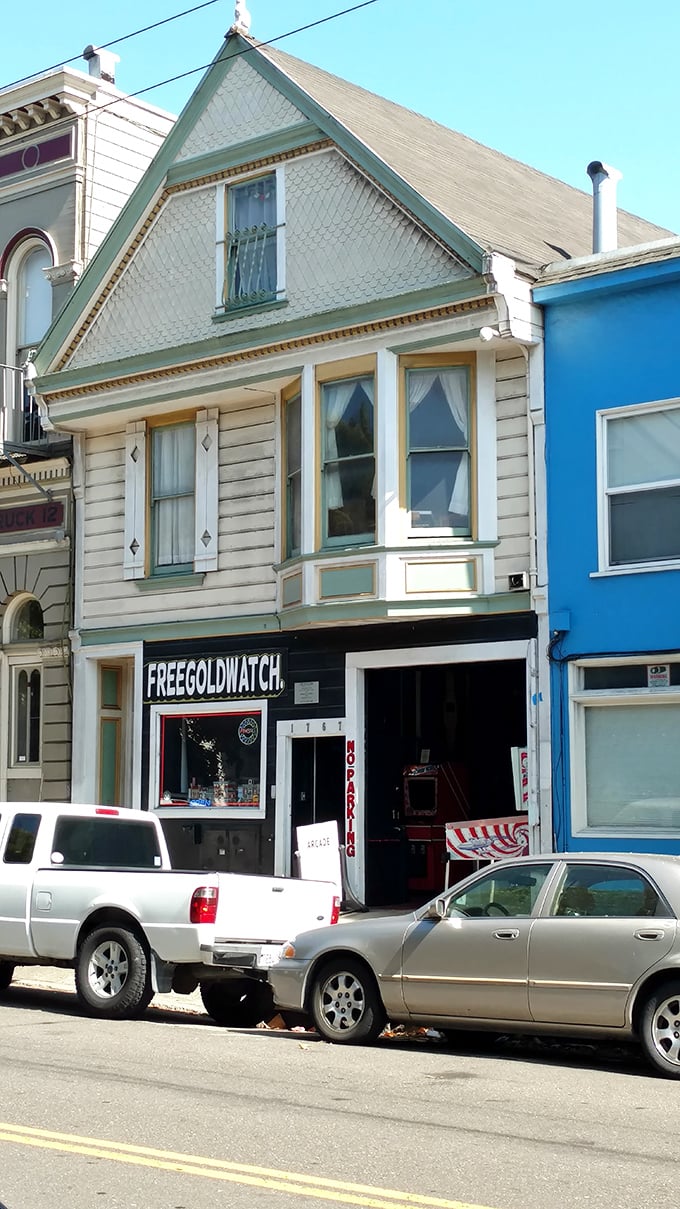 Don't judge a book by its cover - or an arcade by its facade. This unassuming exterior hides a treasure trove of nostalgia.