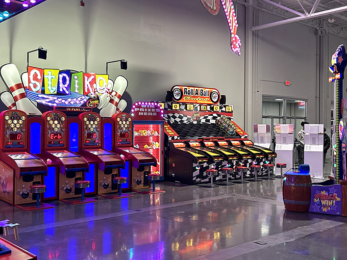 From classic pinball to cutting-edge video games, this arcade is a time machine of electronic entertainment.